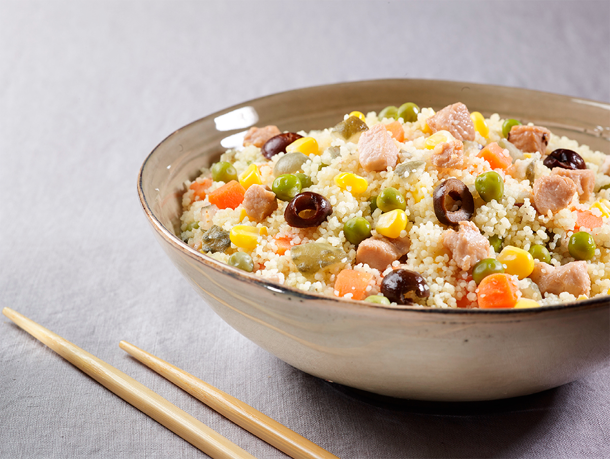 Ensalada california con pollo o atún – Igmontes